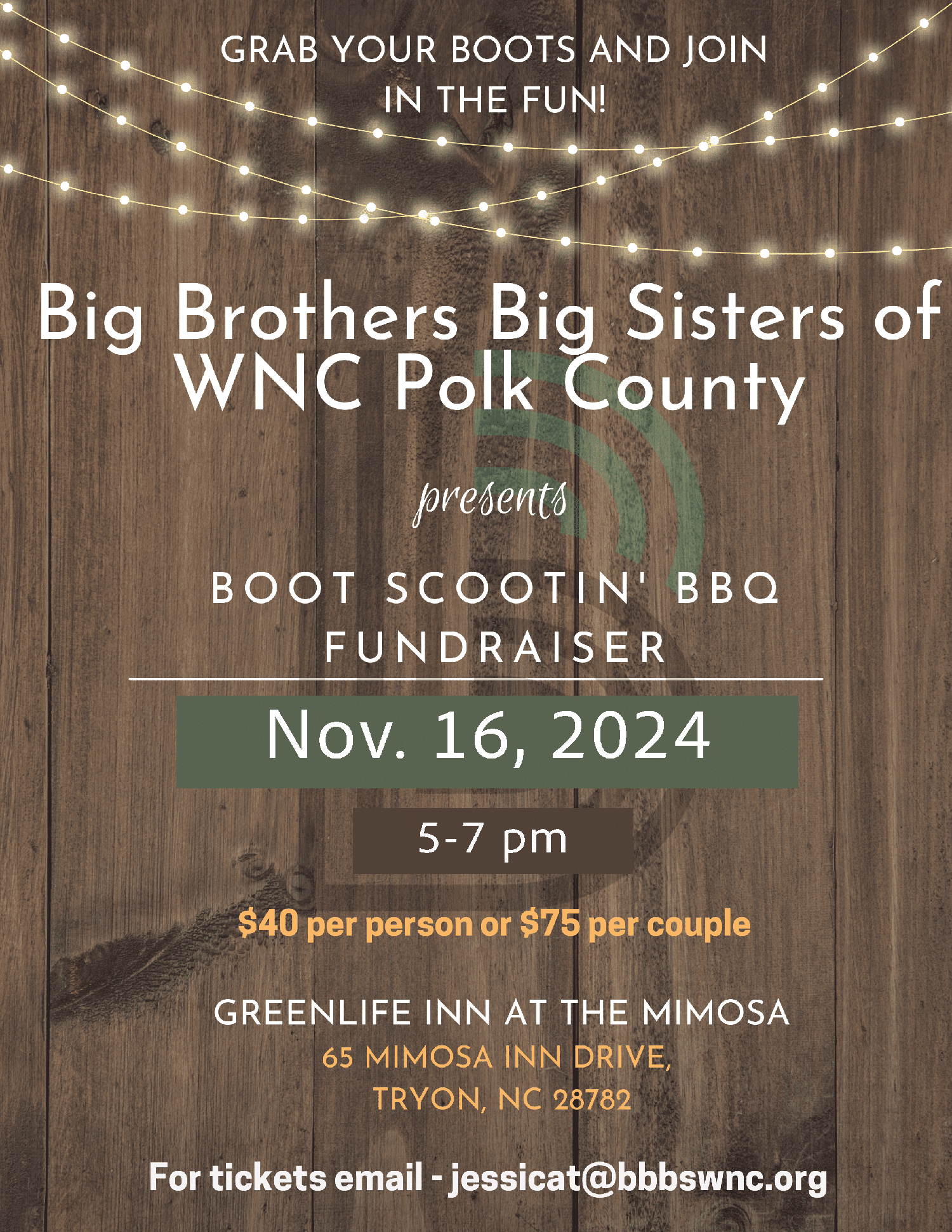 Boot Scootin' BBQ flyer REVISED - Big Brothers Big Sisters of Western ...